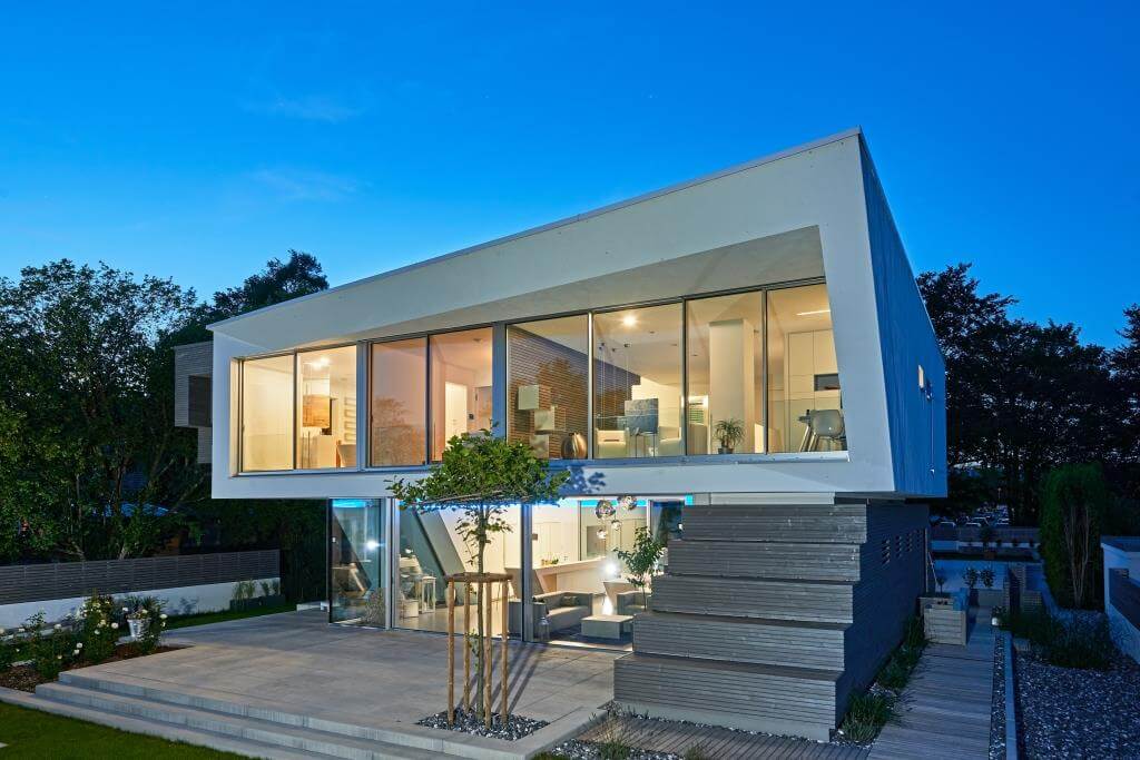 Neubau am Bodensee: Villa mit Durchblick | DesignIgel