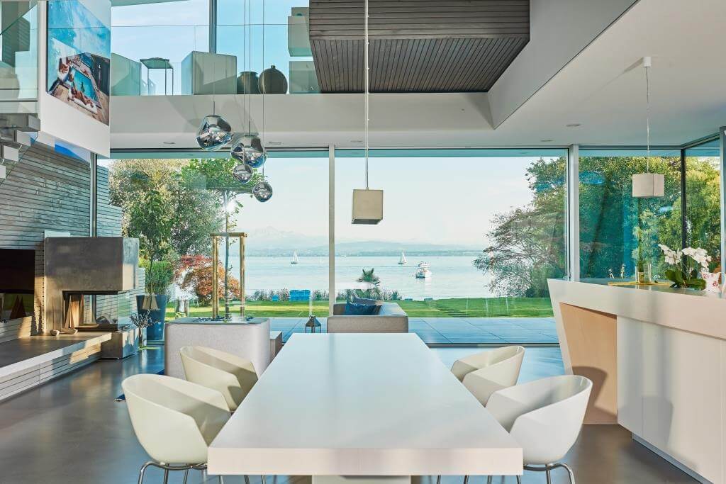Neubau am Bodensee: Villa mit Durchblick | DesignIgel