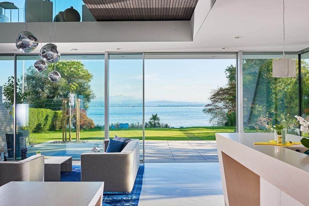 Neubau am Bodensee: Villa mit Durchblick | DesignIgel