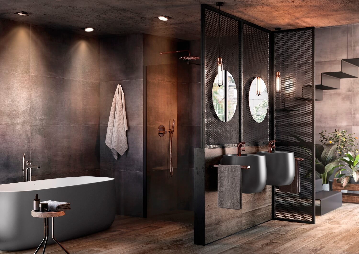Trends im Bad: Schwarz bringt Eleganz ins Badezimmer