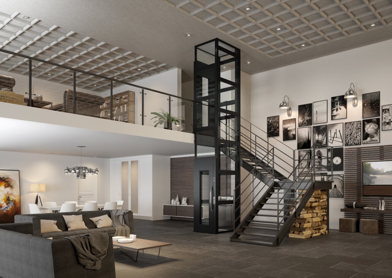 Privater Aufzug: Mit dem Lift durchs Haus