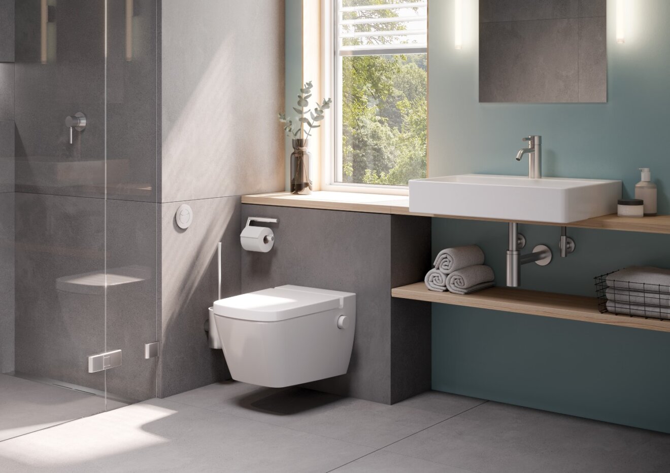 Bidet-Toilette und Dusch-WC: Sauberer Luxus im Badezimmer