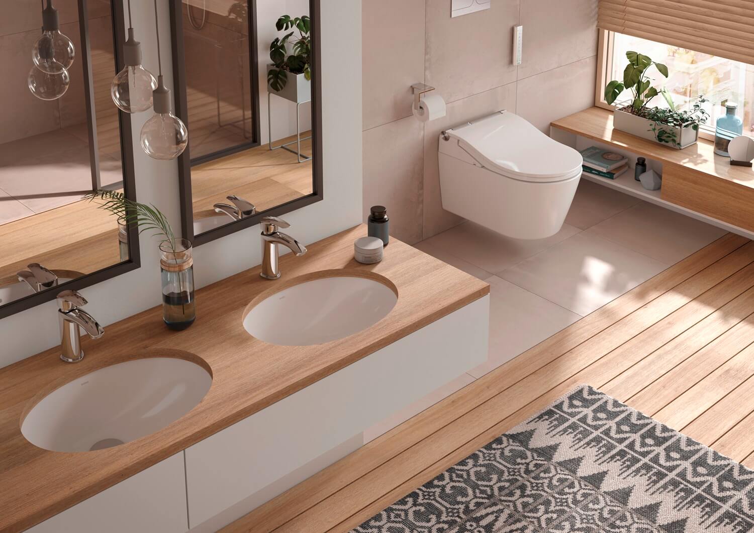 Bidet-Toilette und Dusch-WC: Sauberer Luxus im Badezimmer